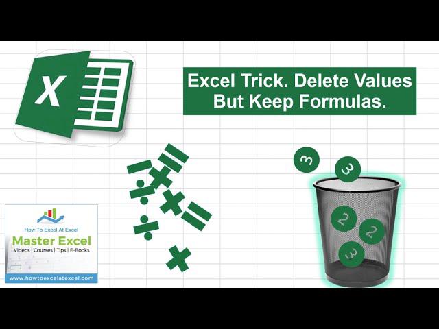 Delete Values But Keep Formulas Reset An Excel Worksheet delete-values-but-keep-formulas-reset-an-excel-worksheet