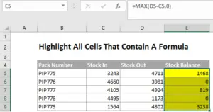 Formula Friday - How To Highlight All Cells Containing A Formula In Excel - How To Excel At Excel