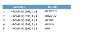 Formula Friday - Did You Know Excel Knew Roman?. Convert Numbers To ...