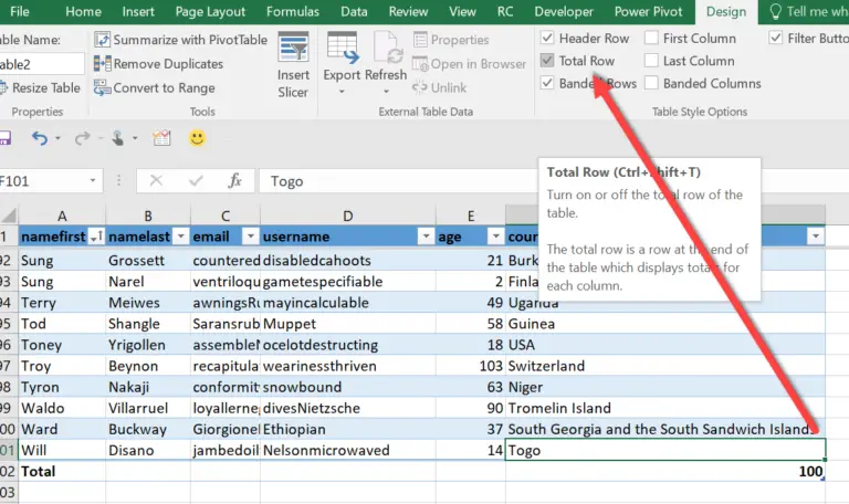 Totals In Excel With No Formulas! - How To Excel At Excel