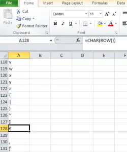 Excel Tip- Insert the Euro Symbol Into Your Excel Workbook - How To ...