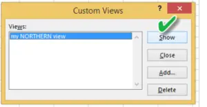 Create A Custom And Re-Usable View of your Excel Worksheet - How To ...