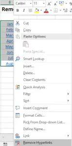 How To Remove All Hyperlinks From An Excel Workbook