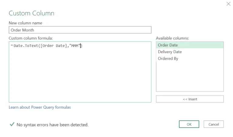 How To Convert Date Formats In Get And Transform/Power Query