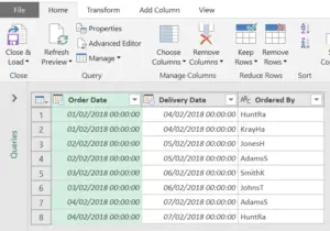 How To Convert Date Formats In Get And Transform/Power Query