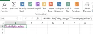 Make Your Excel Hyperlinks Dynamic - Using The Hyperlink Function ...