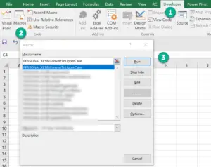 Converting Data To Uppercase With An Excel Macro - How To Excel At Excel