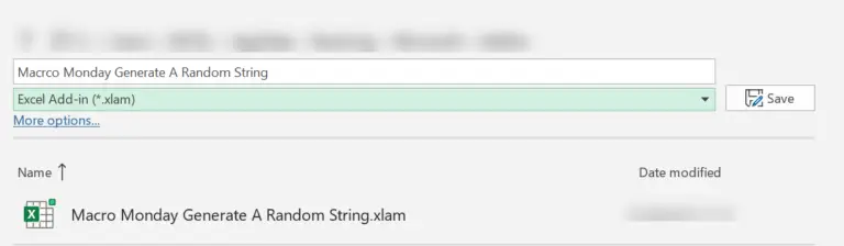 Random Password Generator | Excel