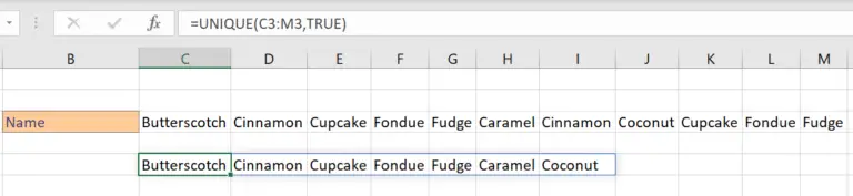 The Unique Function In Excel. - How To Excel At Excel