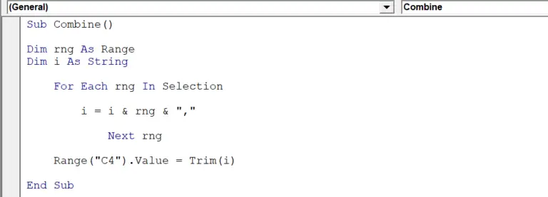Concatenate A Range Of Cells With Vba How To Excel At Excel 2603